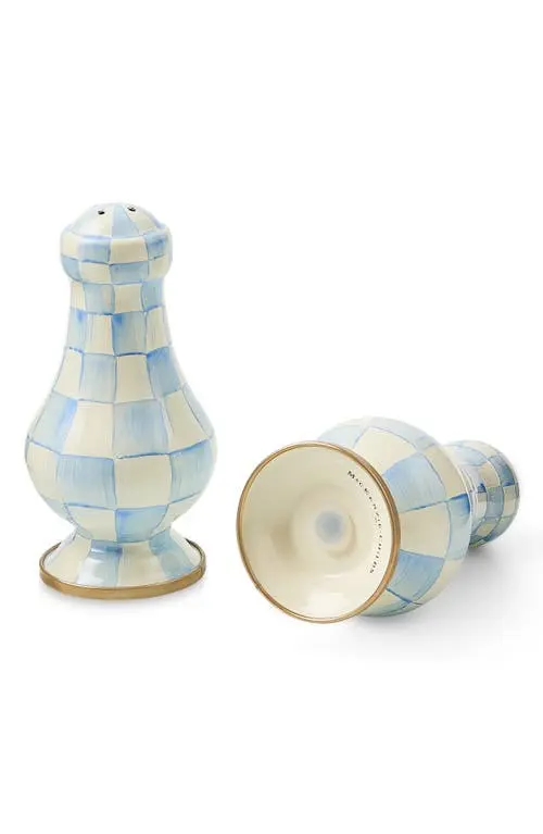 MACKENZIE-CHILDS Enamel Large Salt & Pepper Shaker Set