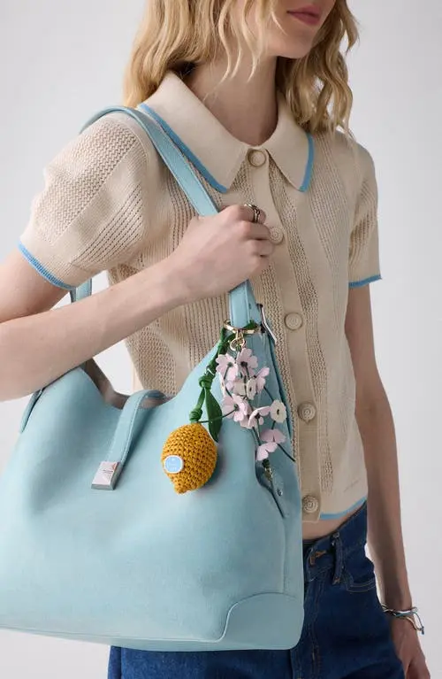 Kate Spade New York Woven Lemon Charm