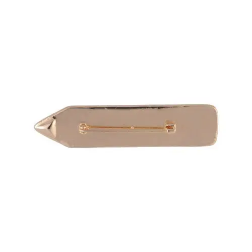 HALLMARK Pencil "teach" Pin With Pave Stones And Enamel Detail