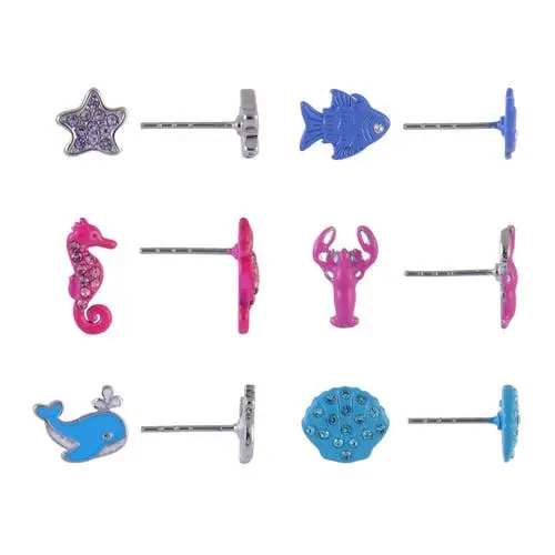 HALLMARK Sea Life Stud Earring Set