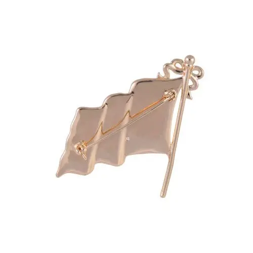 HALLMARK American Flag Enamel Pin With Crystal Accents