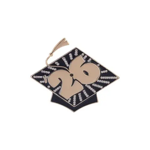HALLMARK Class Of 2026" Graduation Cap Pin - Black