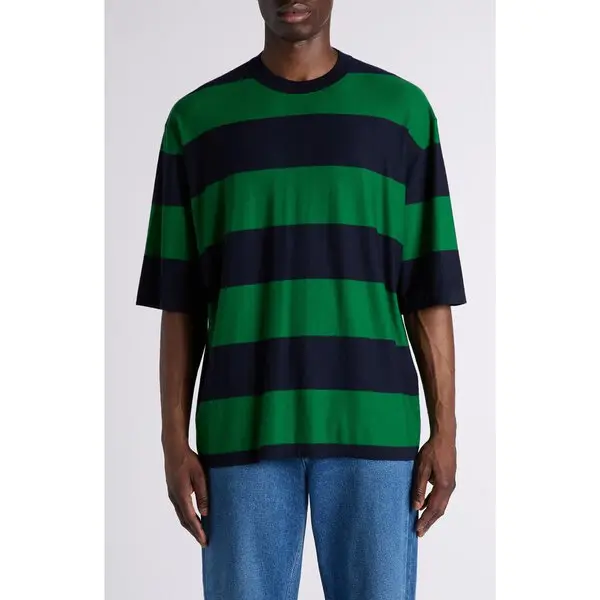 Bottega Veneta Striped Oversized Cashmere Sweater
