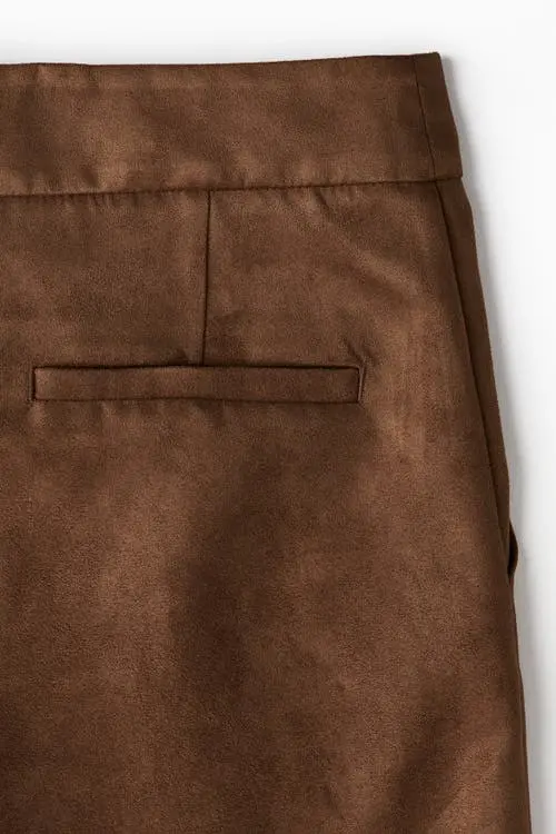 H&m Bootcut Trousers - Brown