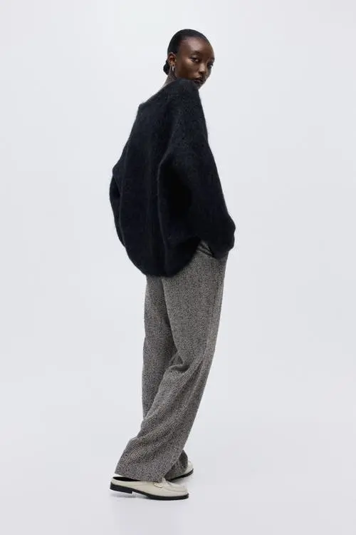H&M Tailored Straight Leg Trousers