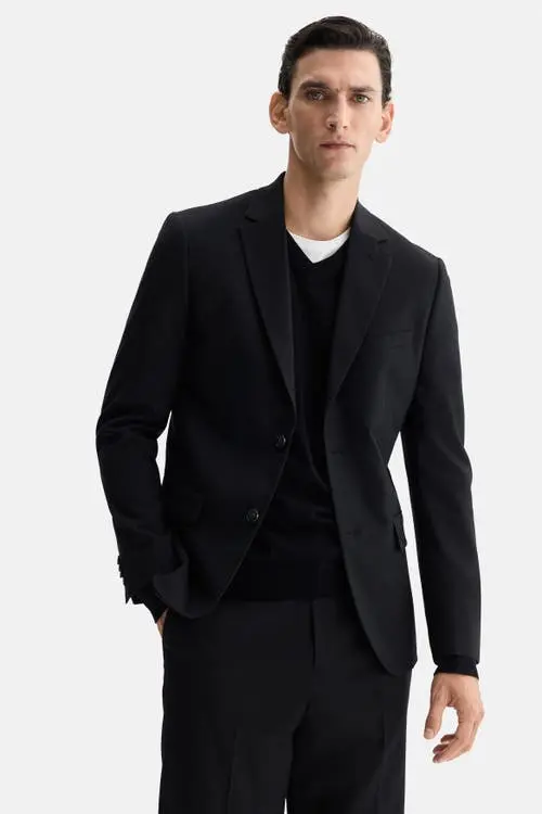 H&m Regular-fit Single-breasted Jacket With Notched Lapels