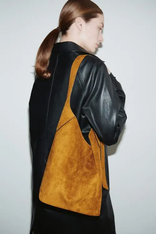 H&m Shoulder Bag With Napped Finish