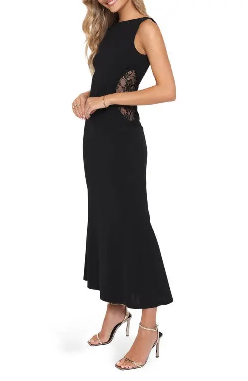 PETAL & PUP Kadija Sleeveless Lace Trim Maxi Dress
