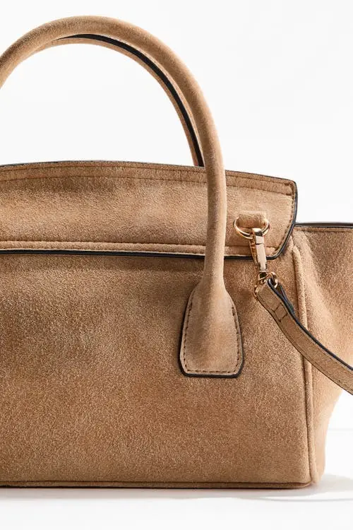 H&m Suede Crossbody Bag