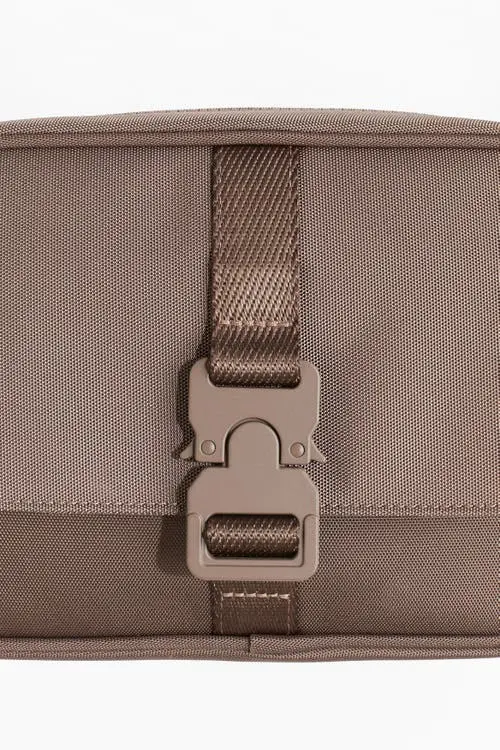 H&m Crossbody Bag With Adjustable Strap And Buckled Flap