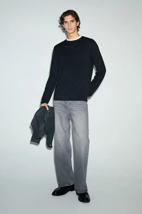 H&m Warming Regular Fit Long-sleeved T-shirt