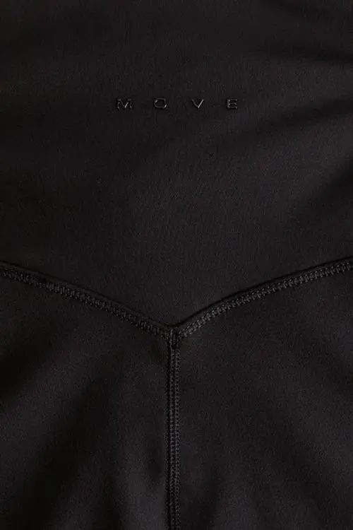 H&m Softmove™ Sports Leggings With High Waist And Twisted Detail