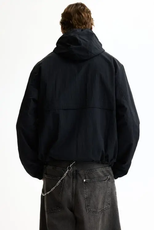 H&M Water-repellent Nylon Hooded Windbreaker