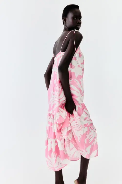 pink maxi dress h&m Women's Pink Maxi Dresses