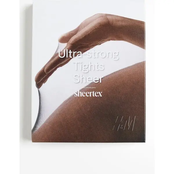 H&m Sheertex® Ultra-strong Sheer Tights - Black