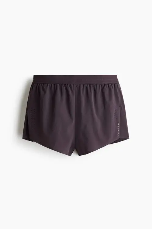H&m Running Shorts With Drymove™ Technology - Plum