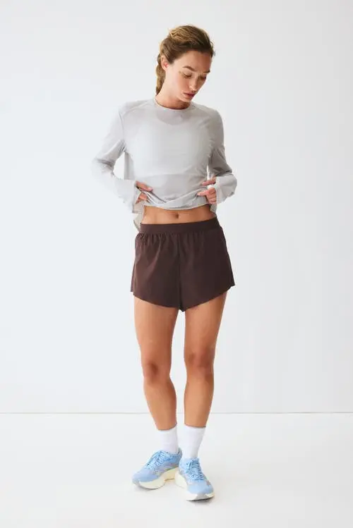 H&M Running Shorts With Drymove™ Technology - Warm Brown