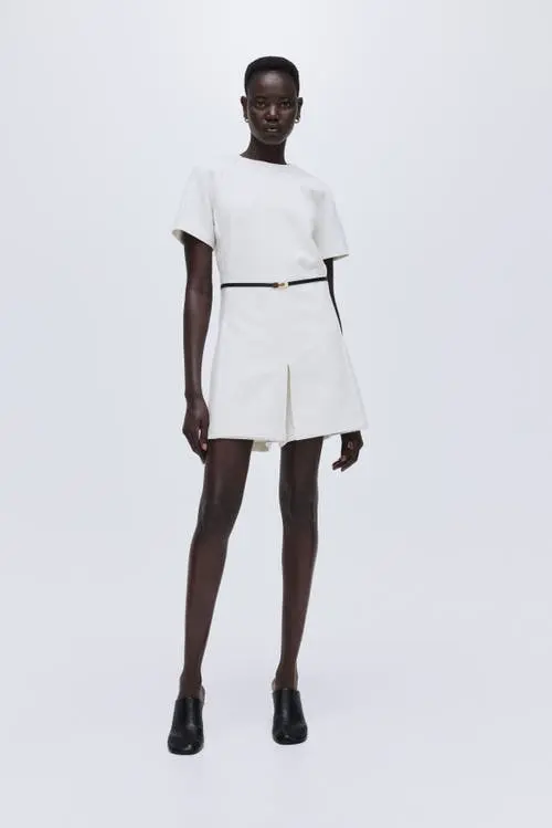 H&m Belted Playsuit