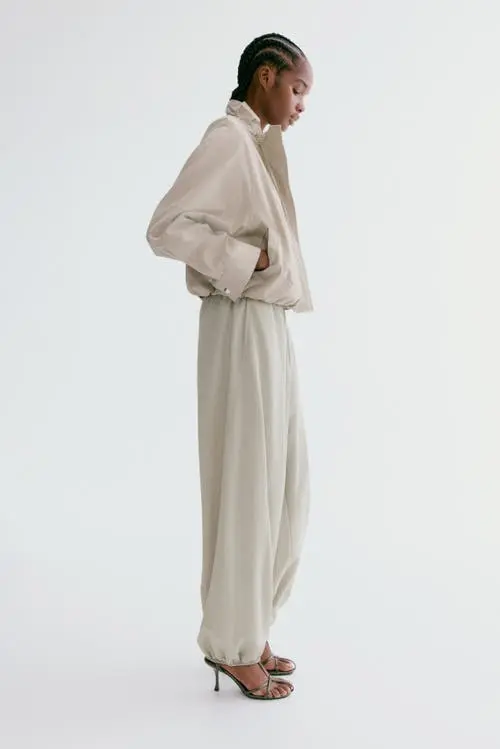 H&m Balloon-leg Joggers - Beige