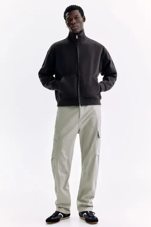 H&M Relaxed-fit Boxy Track Jacket