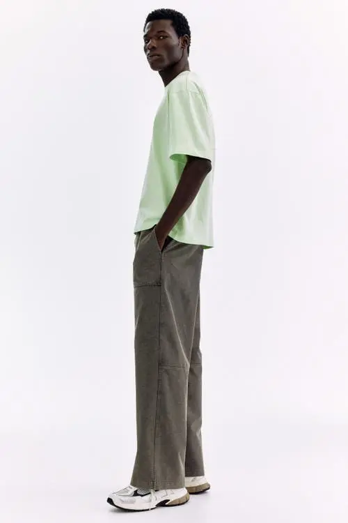 H&m Relaxed Fit Joggers - Dark Gray