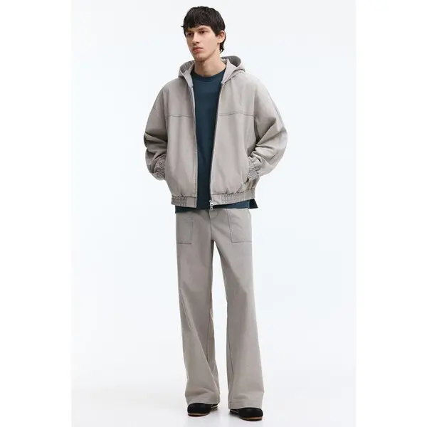 H&m Relaxed Fit Joggers - Light Gray