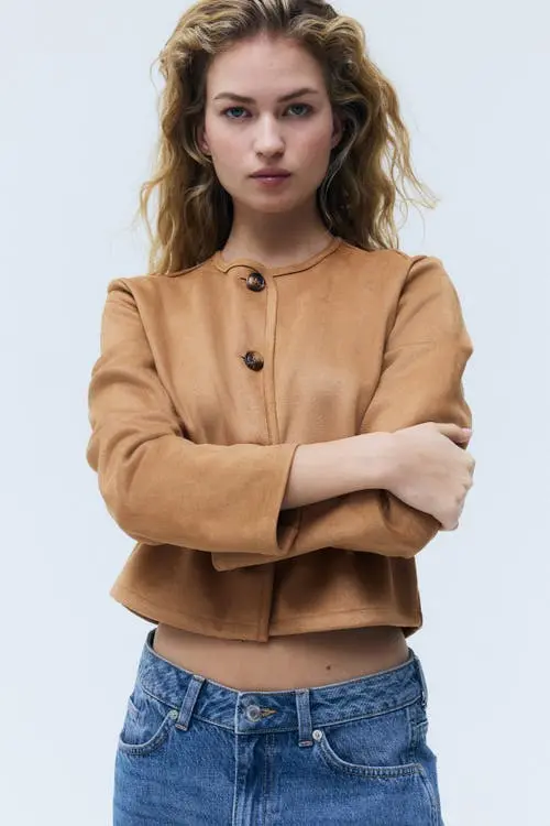 H&m Cardigan In Heavy Jersey