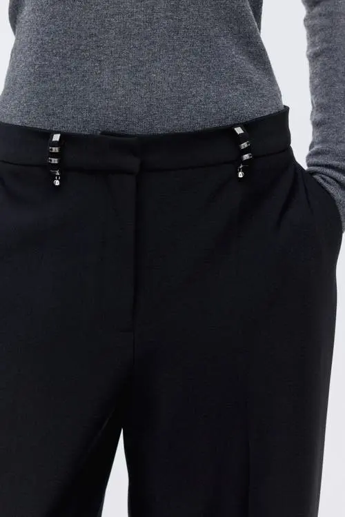 H&m Tailored Rivet Detail Trousers
