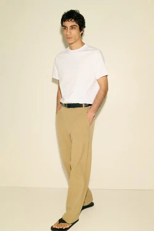 H&M Stretch Wide-leg Pants
