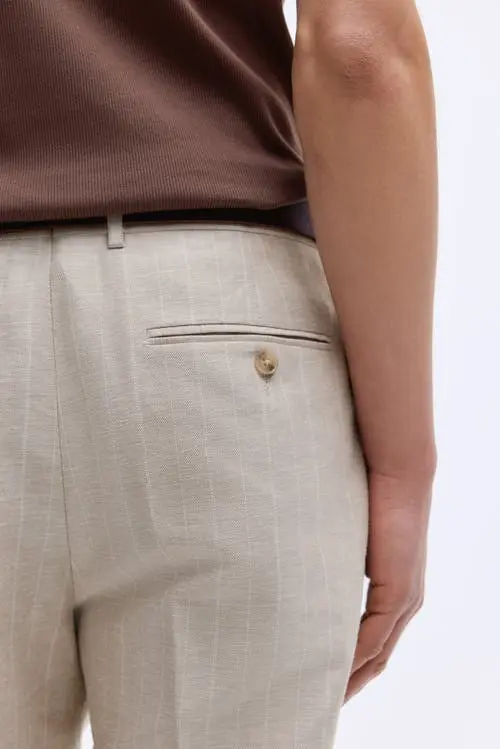 H&m Regular Fit Tailored Trousers