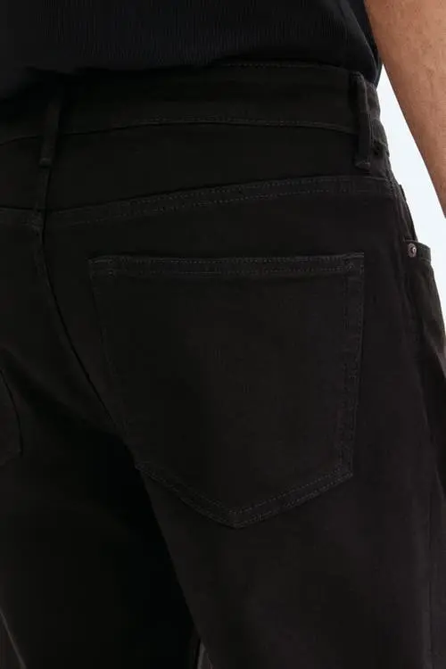 H&M Regular Fit Stretch Denim Jeans - Denim Black