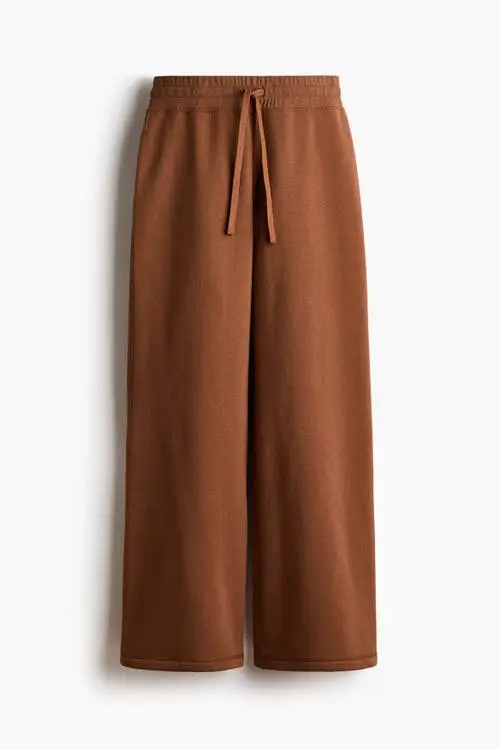 H&m Flared Sweatpants - Brown