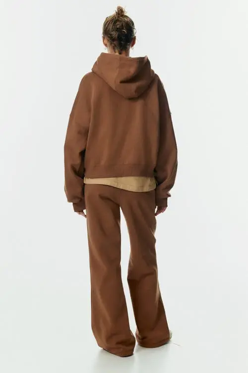 H&m Flared Sweatpants - Brown