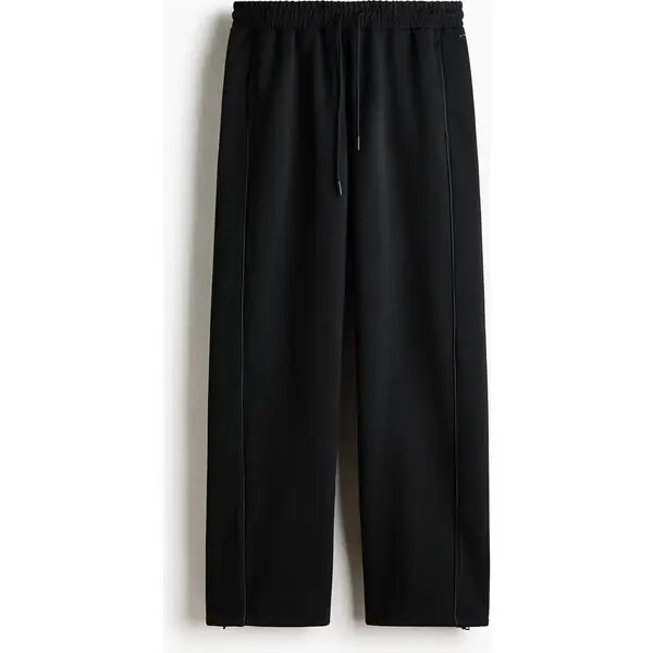 H&m Loose Fit Sports Joggers - Black