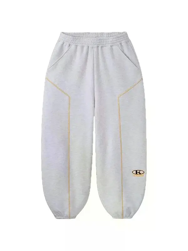 GV GALLERY Serger Contrast-stitch Track Pants
