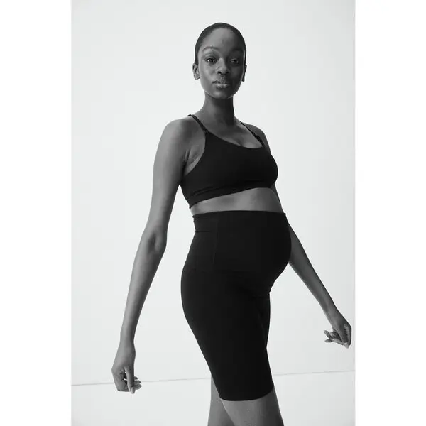 H&m Mama Cycling Shorts - Black
