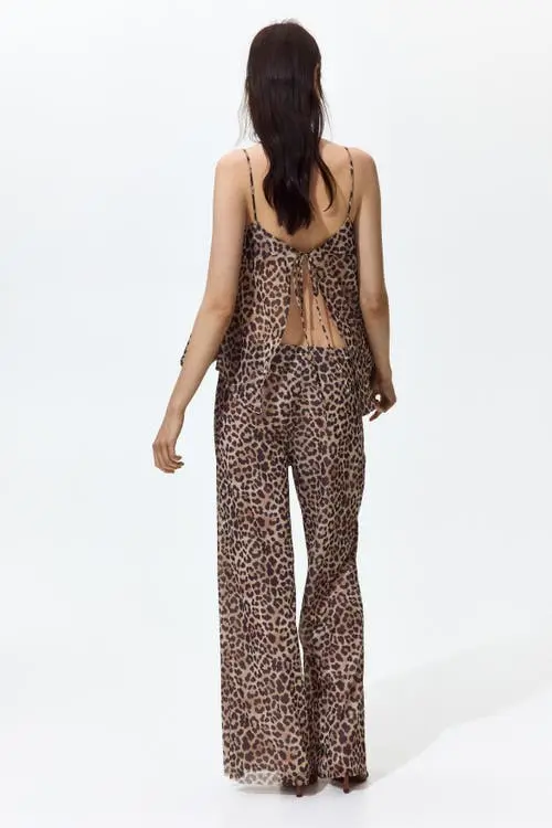 H&m Mesh Pull-on Trousers