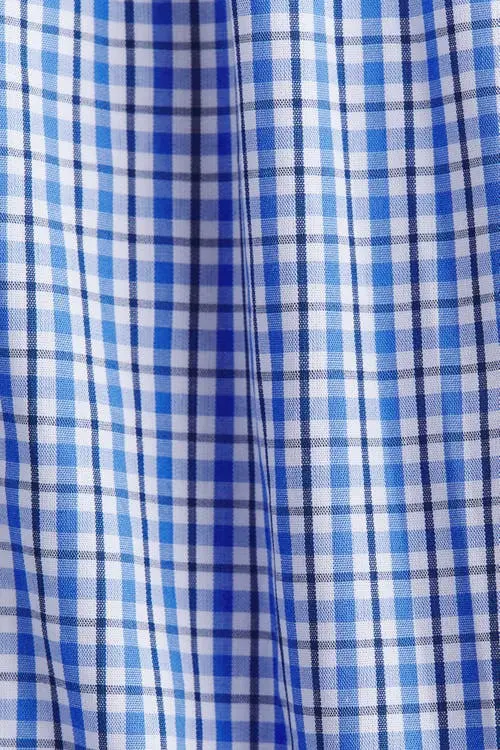 H&m Cotton Gingham Balloon Hem Shorts