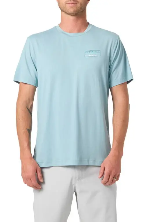O'Neill Triple Stack Upf Performance T-shirt - Stone Blue