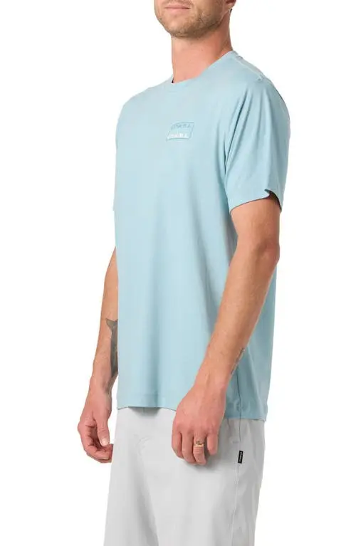 O'Neill Triple Stack Upf Performance T-shirt - Stone Blue