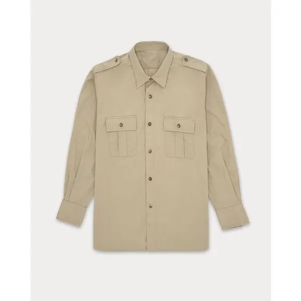 FORTELA Sahara Cotton Overshirt - Beige
