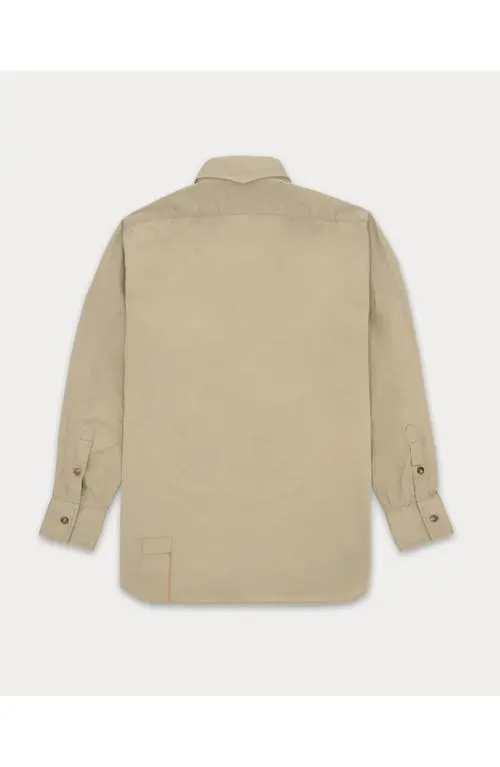 FORTELA Sahara Cotton Overshirt - Beige