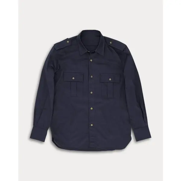 FORTELA Sahara Cotton Overshirt - Blue
