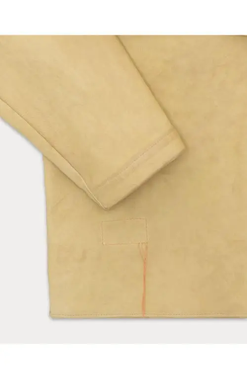 FORTELA Deerskin Leather Jacket - Cream