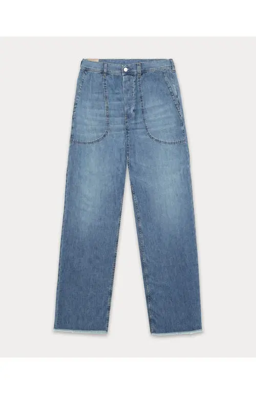 FORTELA Newport Cotton Denim Trousers