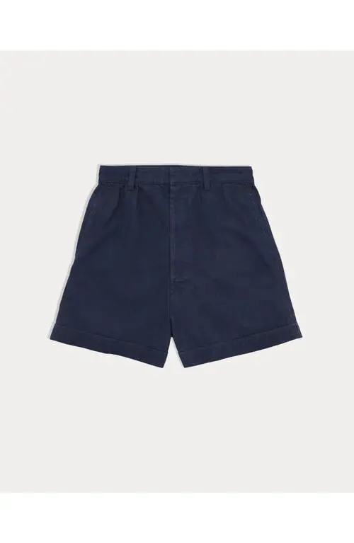 FORTELA Bedford Cotton Bermuda Shorts - Blue