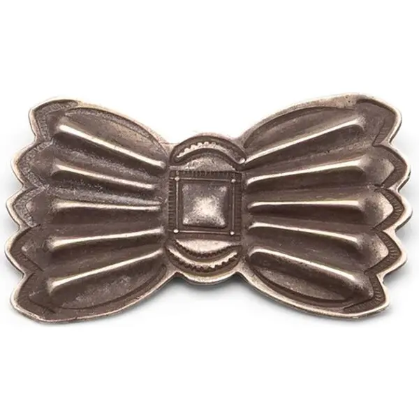 FORTELA Fan Motif Pin - Silver