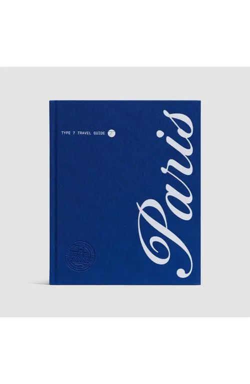 FORTELA Type 7 Travel Guide To Paris Book