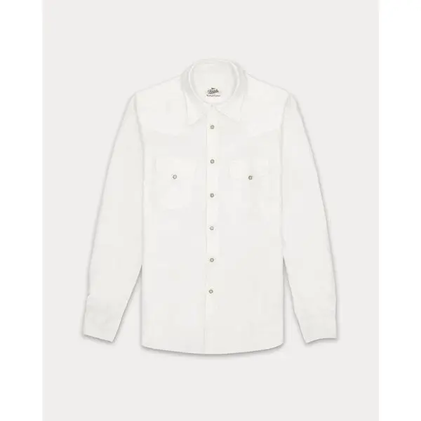 FORTELA Tex Texan Cotton Shirt - White