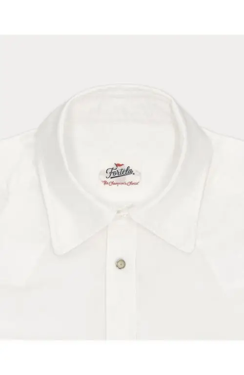 FORTELA Tex Texan Cotton Shirt - White
